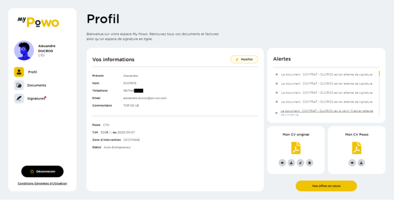 My Powo, la solution qui facilite la vie des Poworkers. | Powo